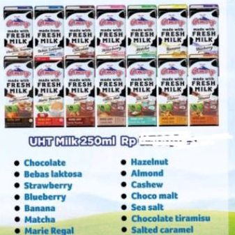 Jual Cimory Fresh Milk 250ml paket hemat 12pc(bisa miks rasa) | Shopee ...