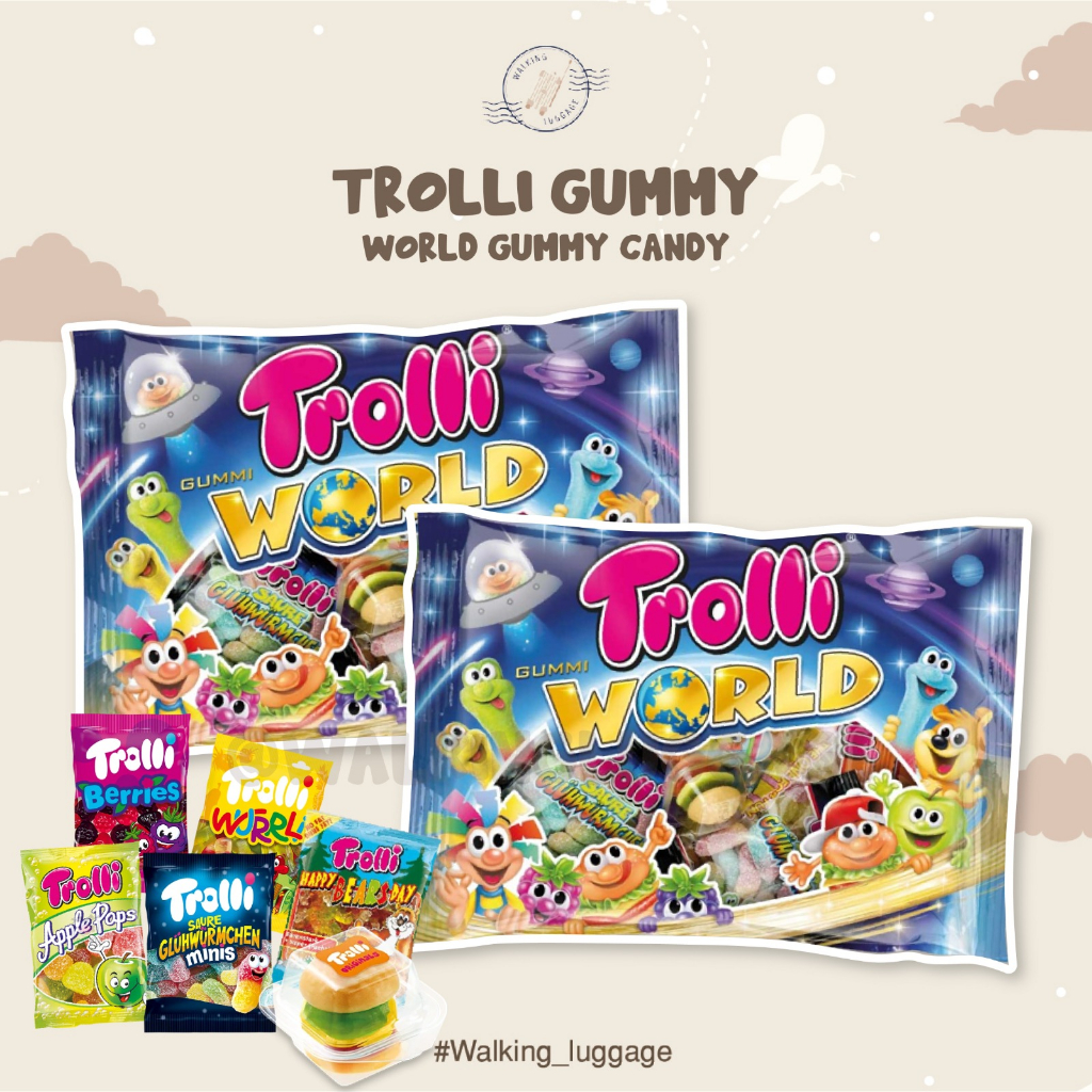 Jual Trolli Gummy World Gummy Candy | Shopee Indonesia