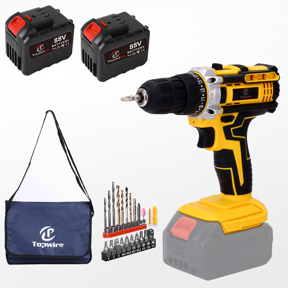 Jual Impact Bor Tanpa Kabel Set Bor Listrik Tanpa Kabel Dengan Fungsi ...