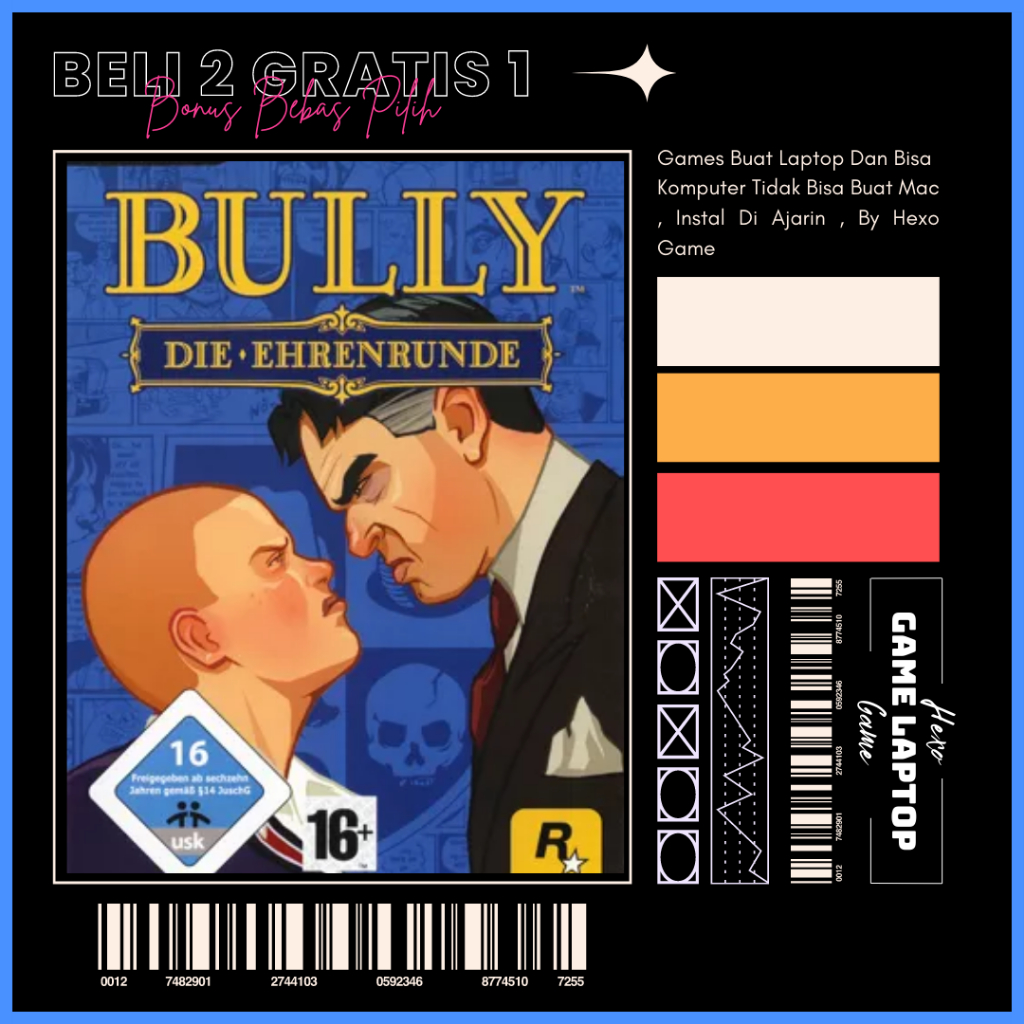 Jual BULLY - GAME PC - GAME LAPTOP - LINK DOWNLOAD | Shopee Indonesia