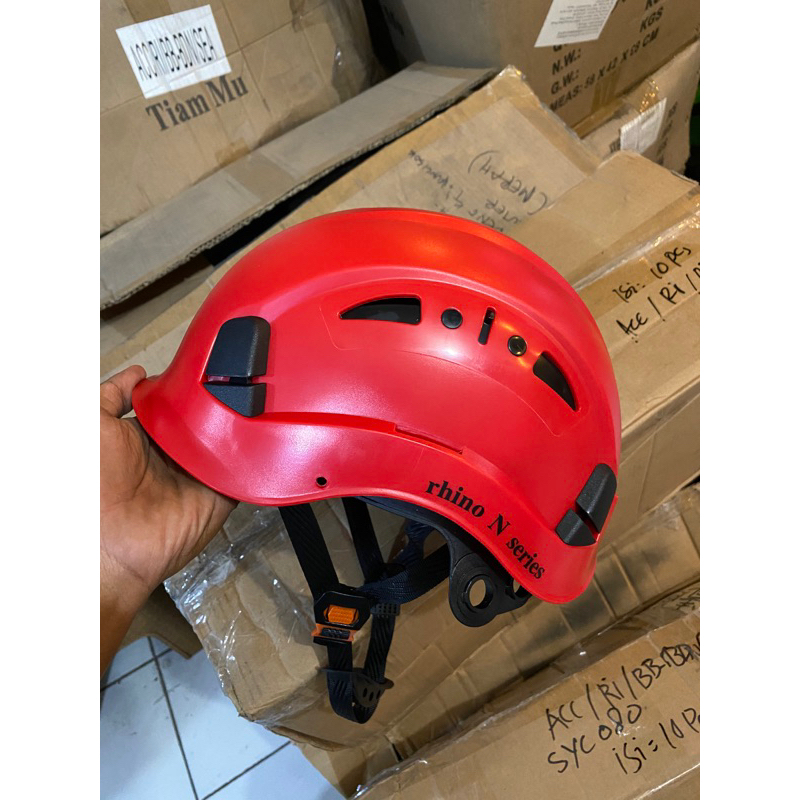 Jual Helm safety climbing rescue working helmet kerja standar CE EN ...
