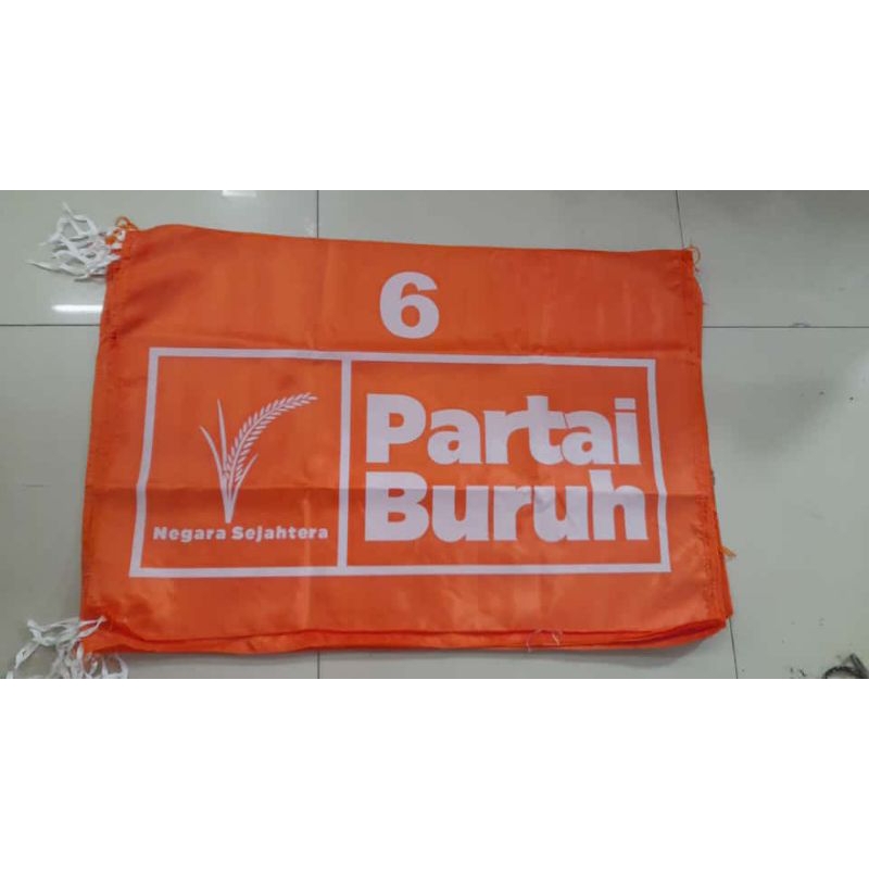 Jual BENDERA PARTAI BURUH 60 x 90 ( 100lbr ) | Shopee Indonesia