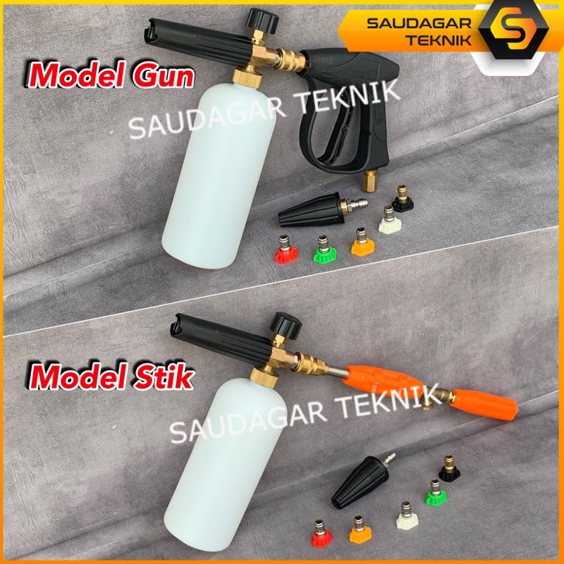 Jual Stik Gun Sanchin Quick Release Foam Lance Sanchin Nozzle Spray ...