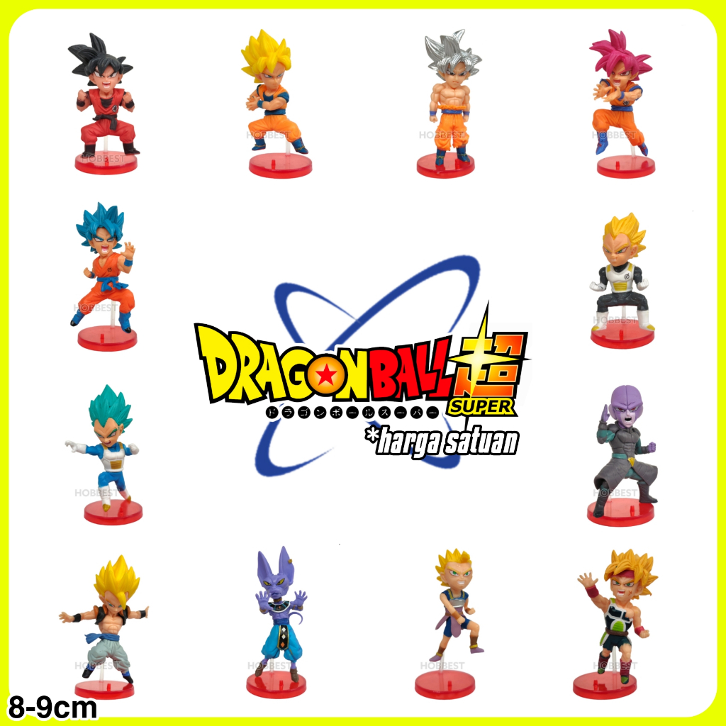 Jual Action Figure DRAGON BALL SUPER seri F-G (satuan) - Miniatur ...