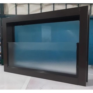 Jual Jendela Boven Bouven Kaca Silang Zig Zag 60cm x 40cm -- READY ...