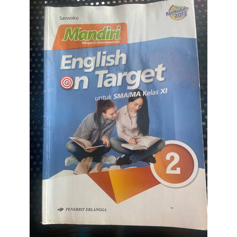 Jual BUKU ENGLISH ON TARGET Kelas 11 / 2 SMA (BUKU BEKAS) | Shopee ...