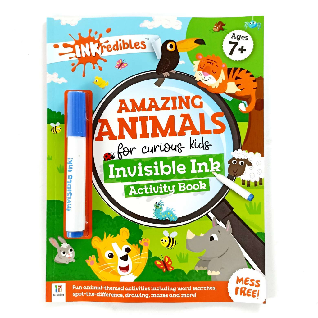 Jual ORIGINAL Inkredibles Amazing Animals for curious kids Invisible ...