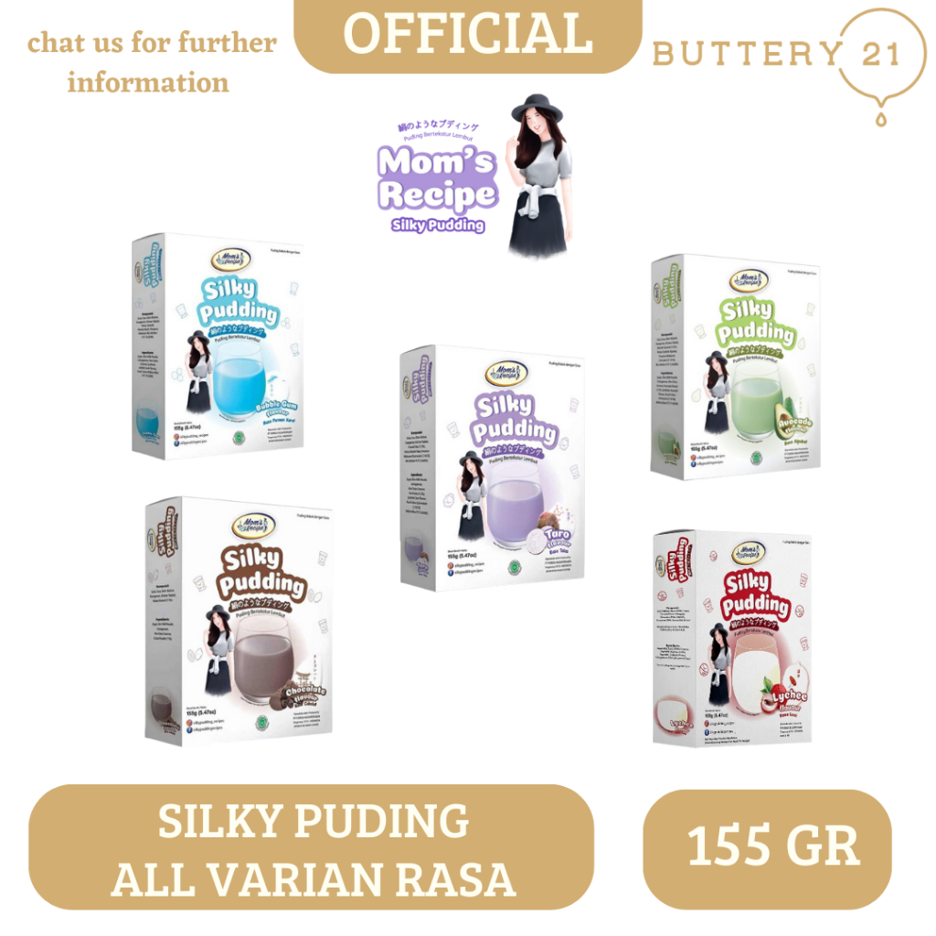 Jual SILKY PUDING MOMS RECIPE ALL VARIAN RASA 155 GR/BUBUK PUDING RASA ...