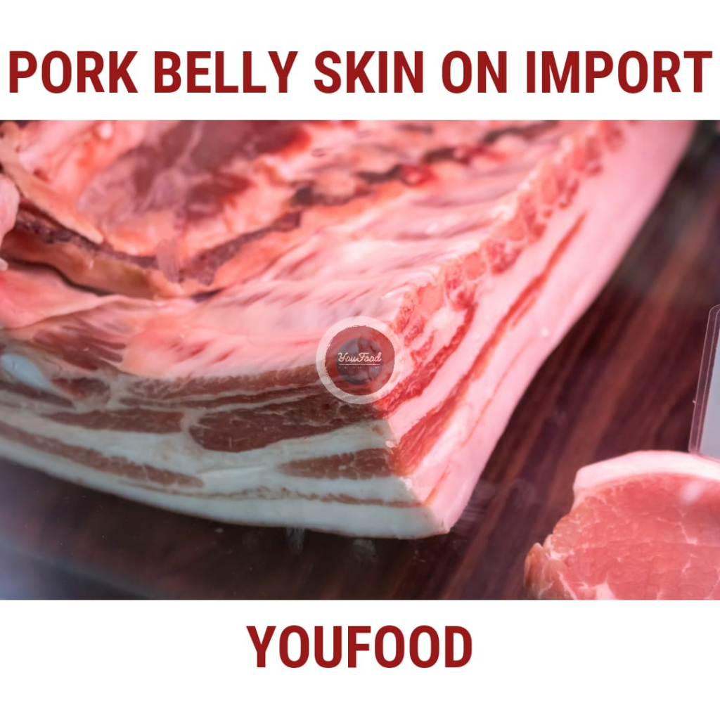 Jual Daging Babi Samcan Dengan Kulit Import - Import Pork Belly Skin On ...