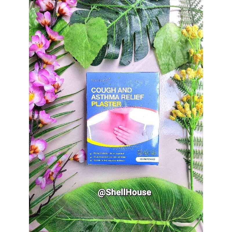 Jual Cough and Asthma Relief Patch Plester Batuk dan Asma | Shopee ...