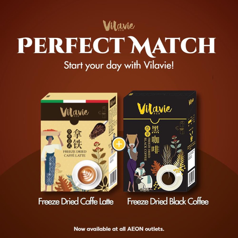 Jual Vilavie Freeze Dried Black Coffee sachet | Shopee Indonesia
