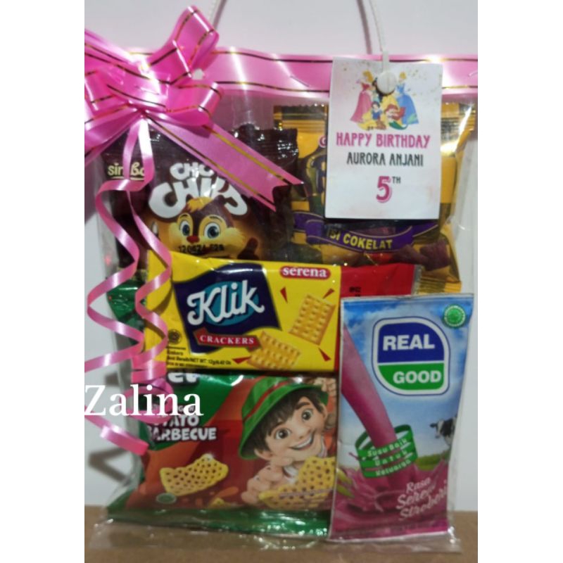 Jual Paket snack ultah ulang tahun praktis real good | Shopee Indonesia