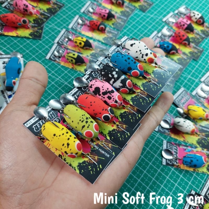 Jual Mini Soft Frog 3cm | Shopee Indonesia