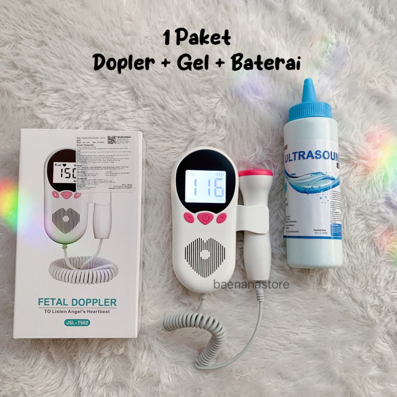 Jual Paket Lengkap Fetal Doppler Black - Doppler - Fetal Dopler ...