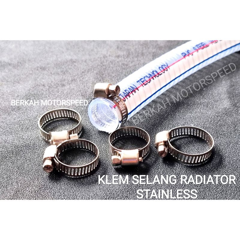Jual [PROMO] KLEMAN SELANG RADIATOR STAINLESS KLEM SELANG RADIATOR ...