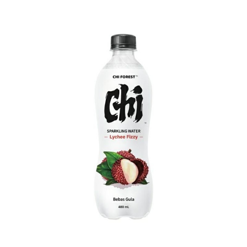 Jual CHI FOREST Sparkling Water Lychee Pet 480 ml | Shopee Indonesia