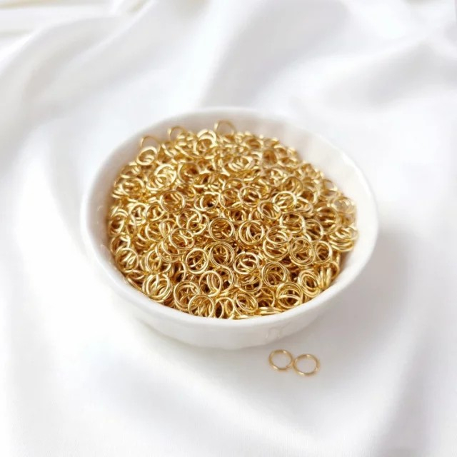 Jual Gantungan Ring O Centelan Keychain Kunci Gold Aksesoris Rings ...