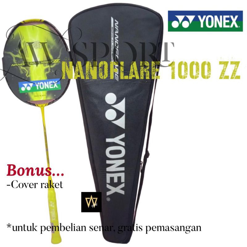 Jual Raket Badminton Yonex NANOFLARE 1000Z 4U G5 / Raket Bulutangkis ...