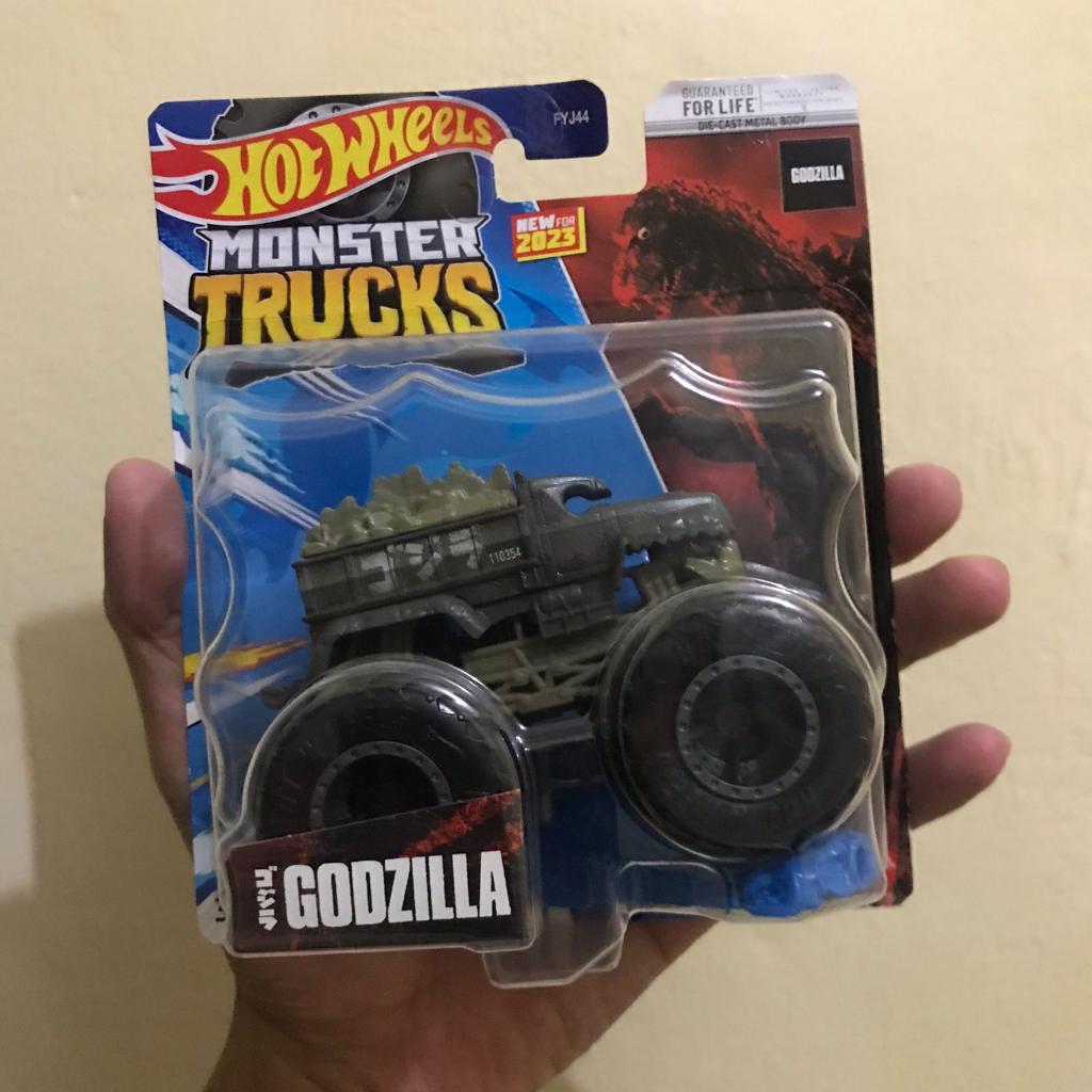 Jual hot wheels monster trucks godzilla | Shopee Indonesia