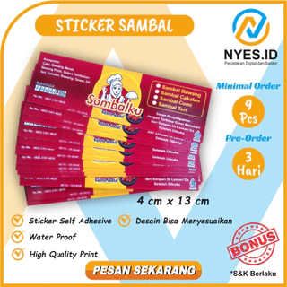 Jual Stiker Sambal Terlengkap & Harga Terbaru Oktober 2024 | Shopee ...