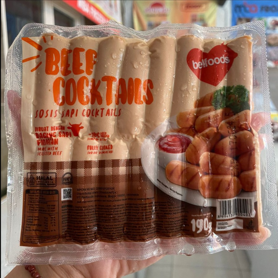 Jual Belfoods FAV Beef Cocktails/Beef Sausage/Sosis Sapi Cocktails 190 ...