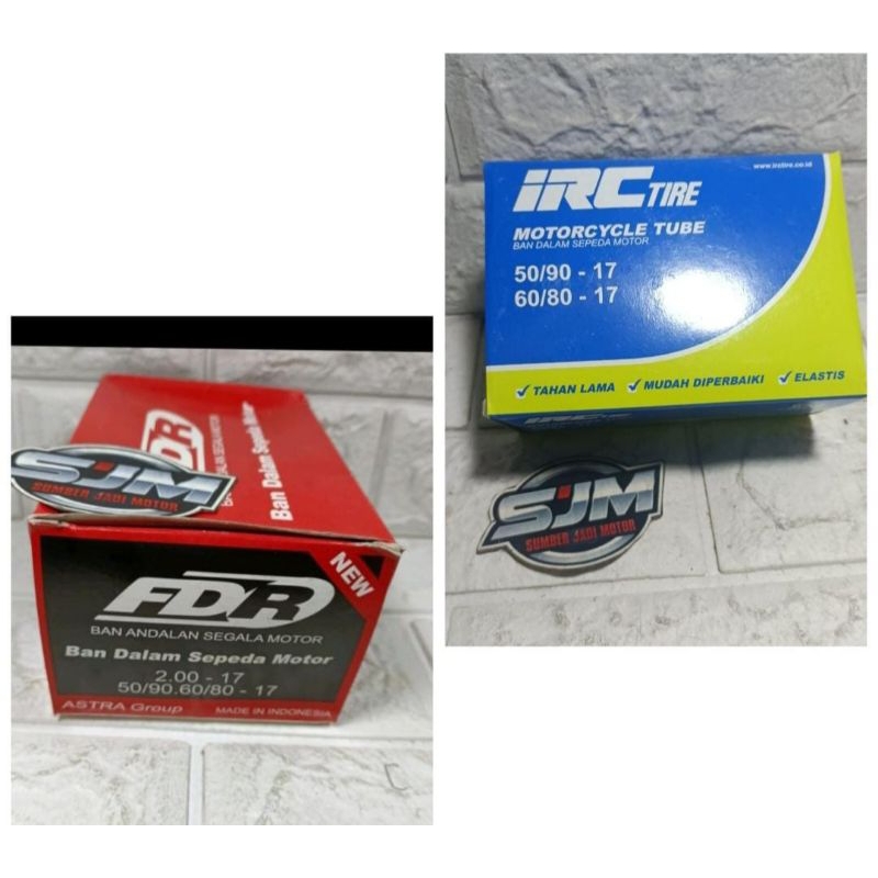 Jual Ban dalam FDR atau IRC 200 50/90 60/80 ring 17 ASLI ORIGINAL | Shopee Indonesia