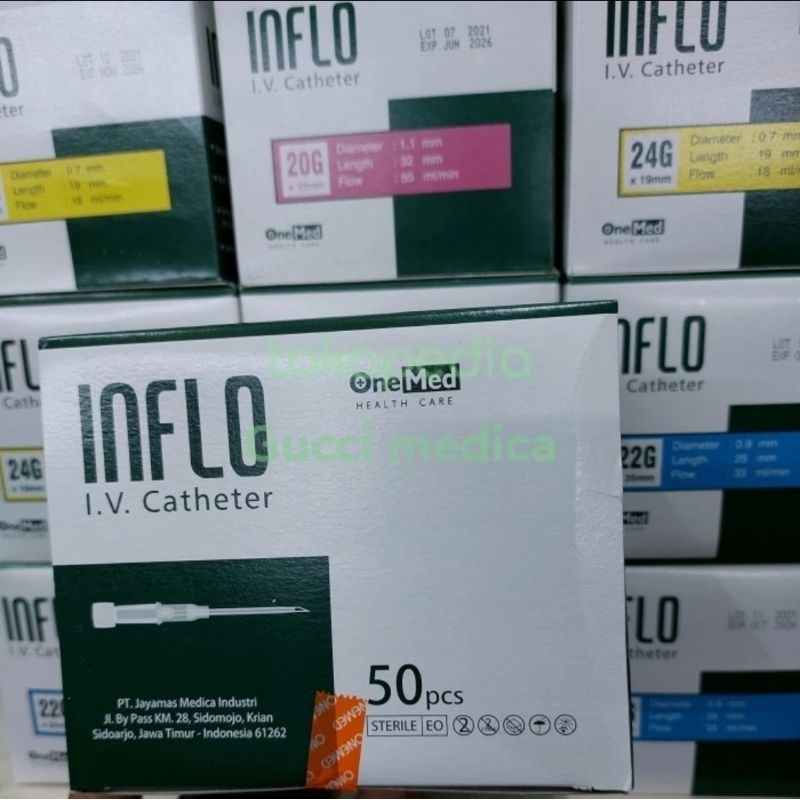 Jual inflo iv onemed 18 20 22 24 26 box | Shopee Indonesia