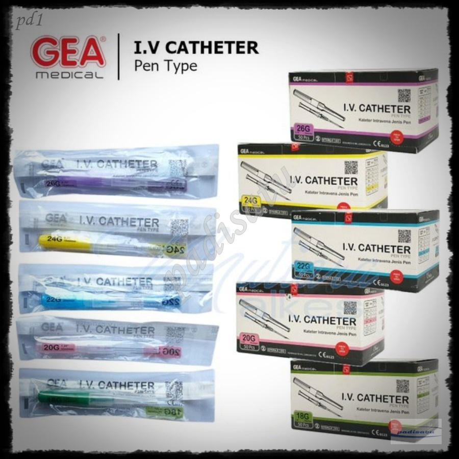 Jual Iv Cath Inflo Gea Onehealth Onemed Eceran | Shopee Indonesia