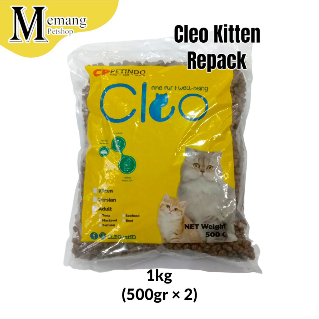 Jual Cleo Kitten 1Kg Ocean Fish - Makanan Anak Kucing Cleo | Shopee ...