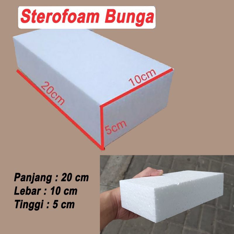 Jual Foam Bunga Sterofoam Buket Bunga Dekorasi Wedding | Shopee Indonesia