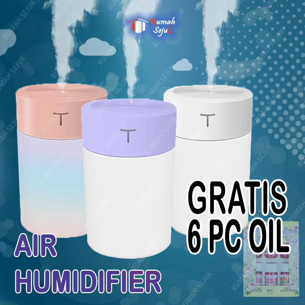 Jual Diffuser Humidifier GRATIS Oil Botol Essential Oil Disfuser ...
