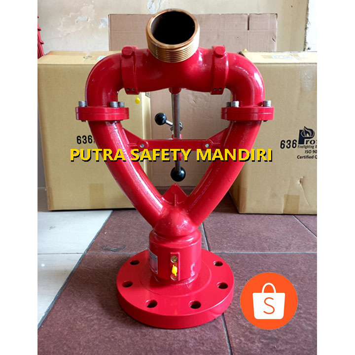 Jual FIRE MONITOR LOVE HEART INDUSTRIAL FLANGE INLET 4 INCH PEMADAM ...