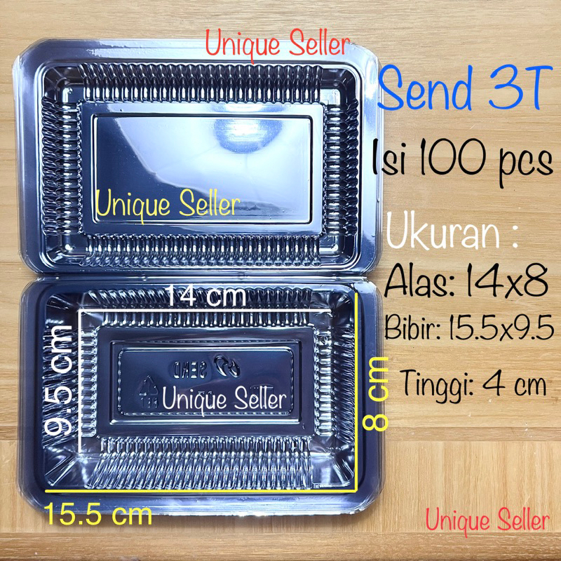 Jual [Isi100] Mika SEND S3 3T 3 Mika Nasi Goreng Batagor Nasi Campur Kuning Bakmi Bihun Mie ...