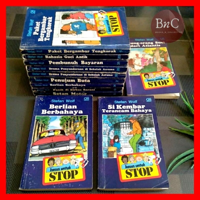 Jual novel STOP Stefan Wolf Preloved | Shopee Indonesia