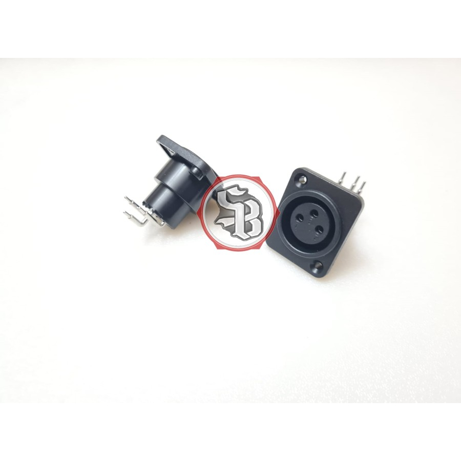 Jual Socket Canon FEMALE Body Segi PVC Hitam BAGUS | Shopee Indonesia