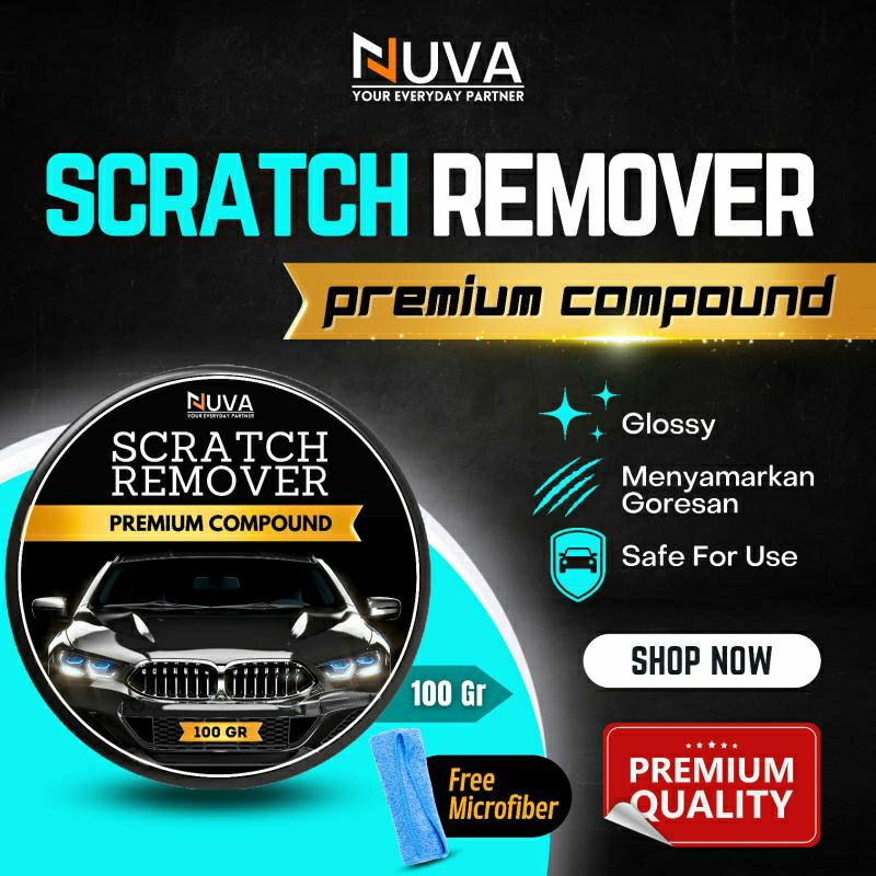 Jual NUVA - Scratch Remover || Compound Goresan Baret Body Mobil dan ...