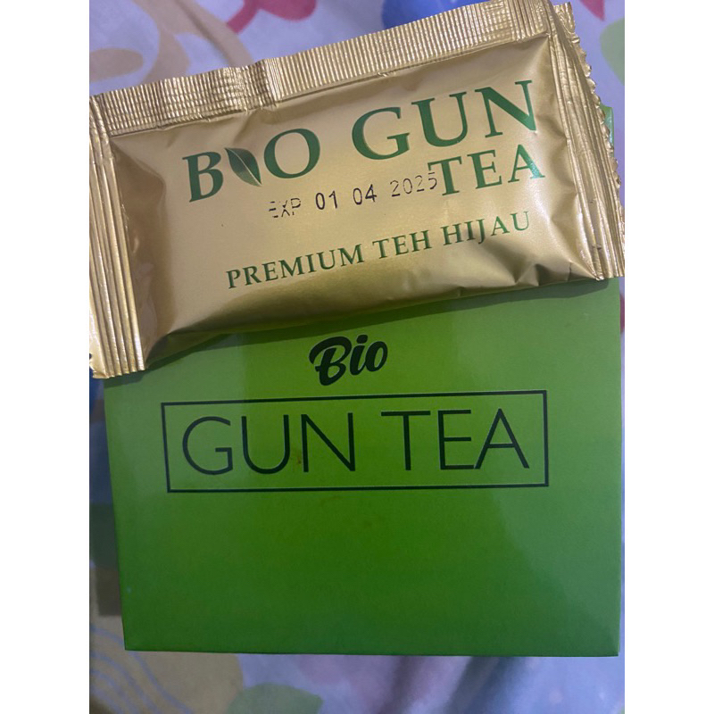Jual BIO GUN TEA/teh hijau premium (suplemen kesuburan dan Vitalitas ...