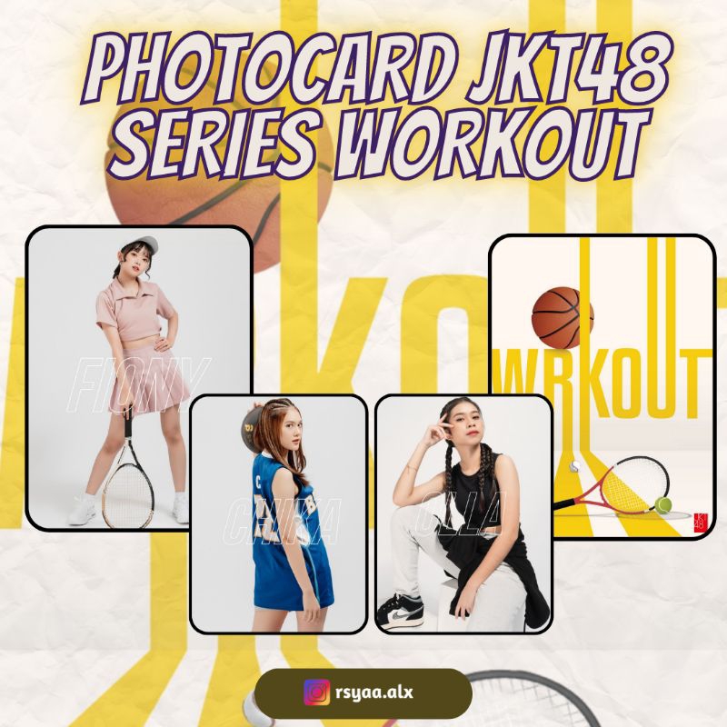 Jual Photocard JKT48 Tema WorkOut/WrkOut Unofficial Murah! | Shopee ...