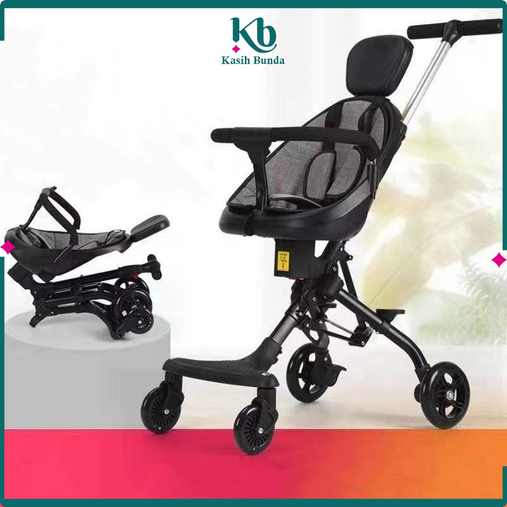 Jual Magic Stroller Kereta Bayi Dorong Roda 4 / Stroler Bayi Anak ...