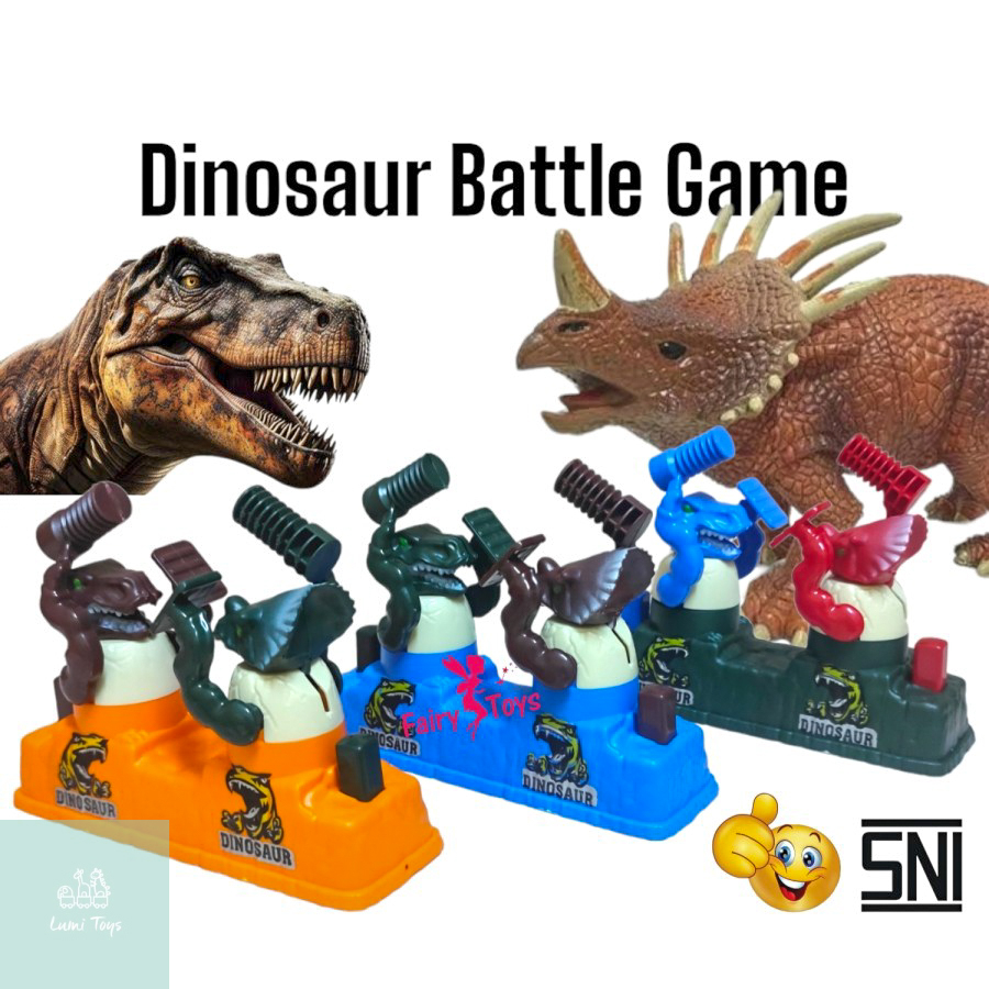 Jual Mainan Anak Dinosaurus Battle Game Finger Hammering YG30 | Shopee ...