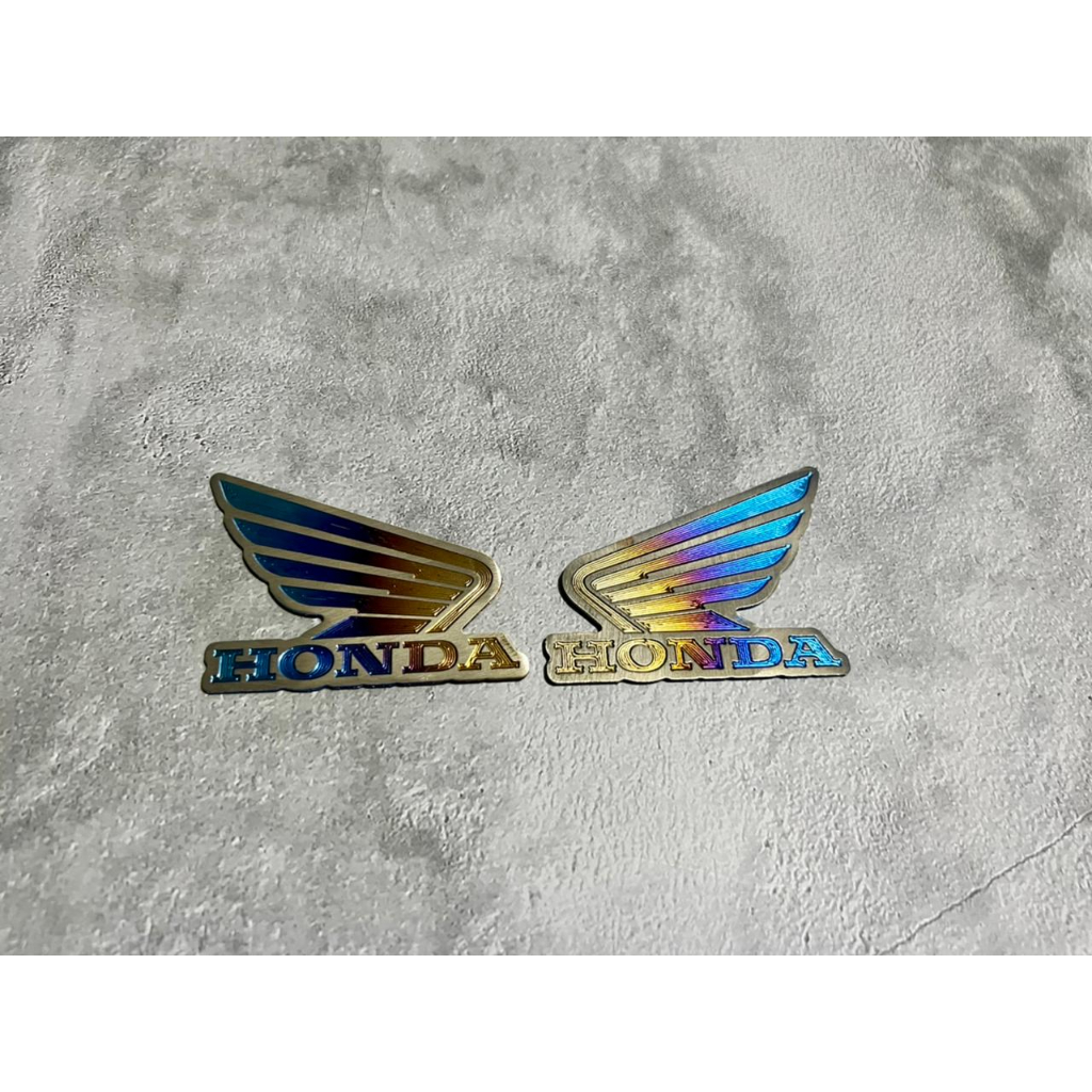 Jual Emblem wing titanium emblem wings emblem sayap titanium Honda ...