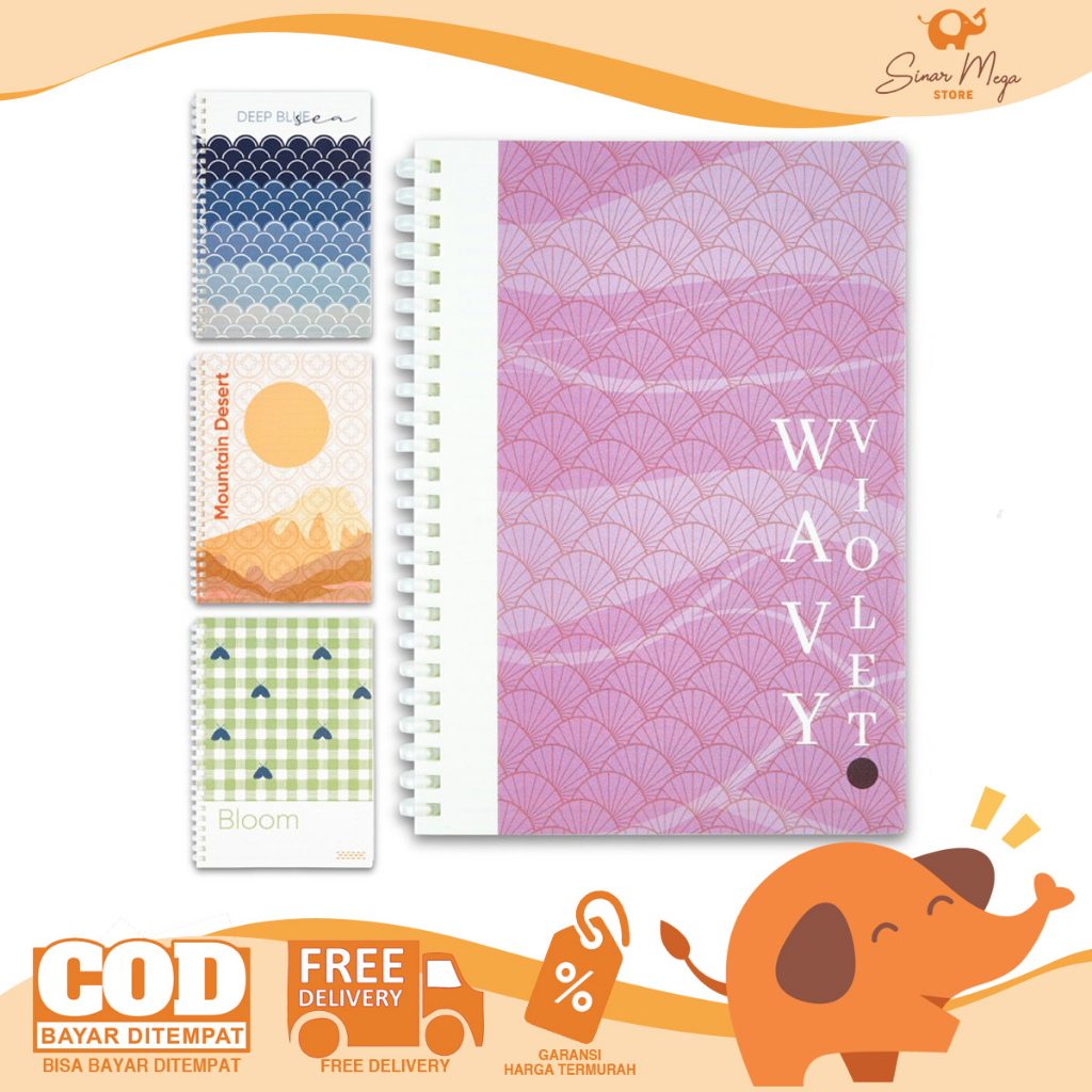 Jual Joyko Spiral Notebook NB-724 Ruled A5 / Buku Tulis Catatan ...