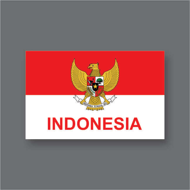 Jual stiker bendera sticker bendera merah putih Indonesia Murah Lomba ...