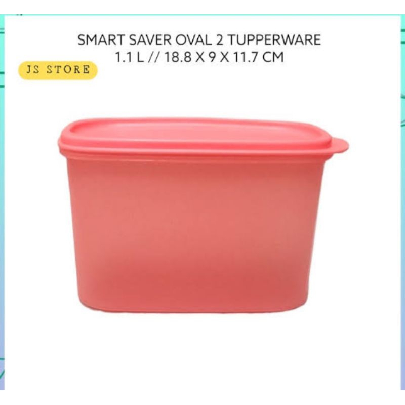 Jual Smart saver oval #2 tupperware / toples tupperware | Shopee Indonesia