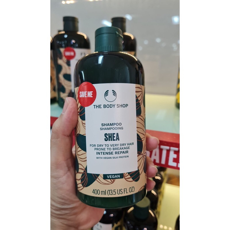 Jual The Body Shop Shea Shampoo Vegan 400ml (Original counter resmi ...
