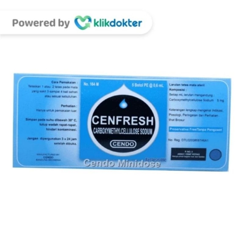 Jual Cendo Cenfresh Minidose | Shopee Indonesia