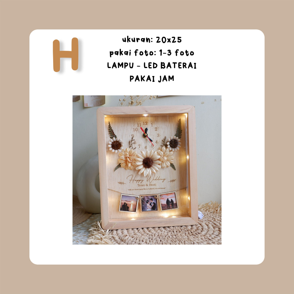 Jual kenang Kenangan untuk Perpisahan Sekolah Guru Kantor Kado Papan Figura Bunga Kado Ulang ...