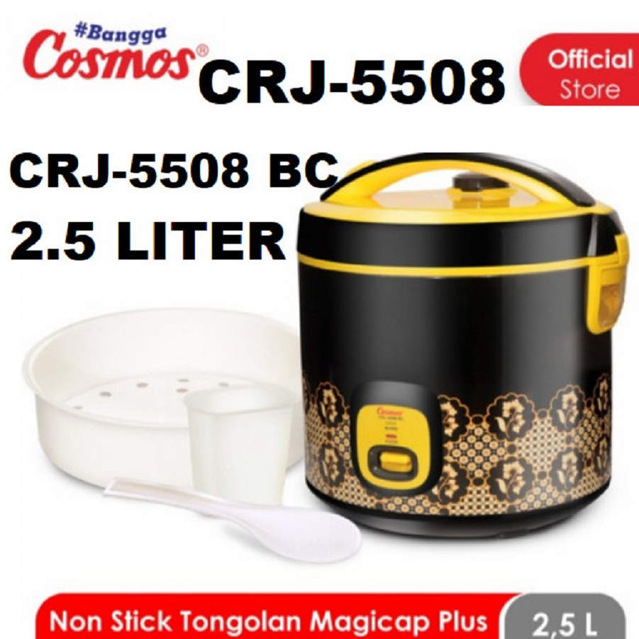 Jual Magic Com Rice Cooker 2.5 L 2,5 Liter Cosmos CRJ-5508BC CRJ 5508 ...