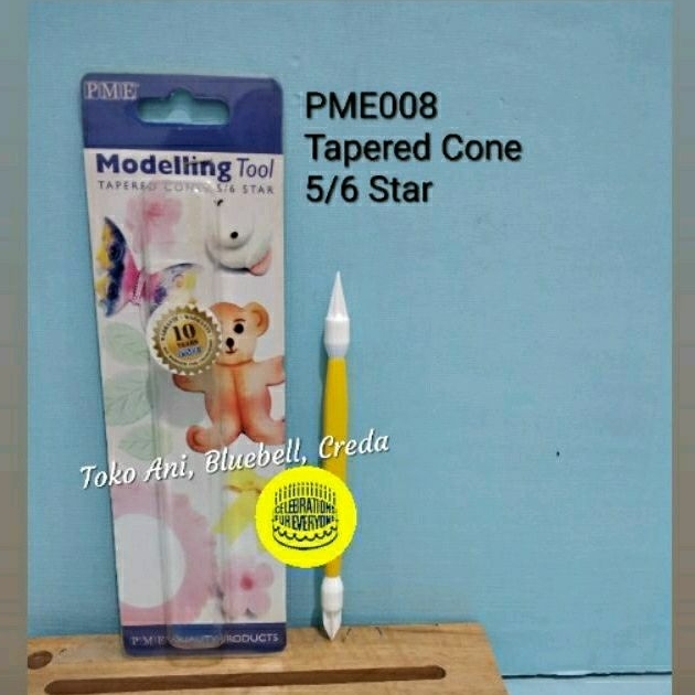Jual PME 5/6 Star Cone Fondant Tool / Modelling Tool ( PME008 ...