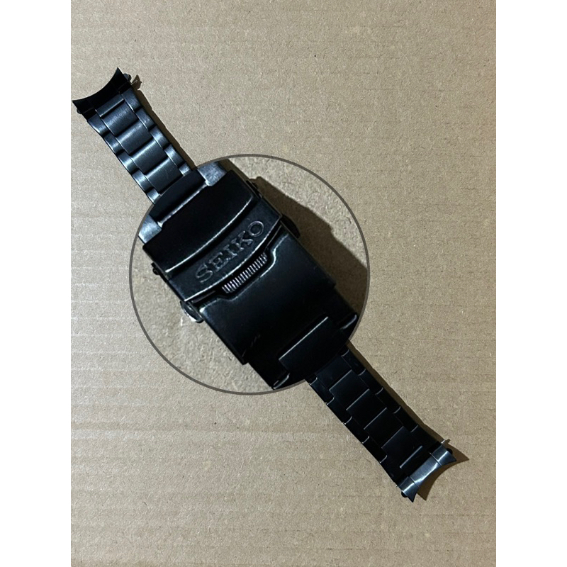 Jual tali jam besi logo seiko 22 mm | Shopee Indonesia